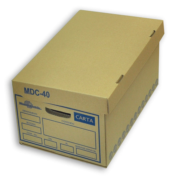 Caja para Archivo carta 40 – MAS DE CARTON ONLINE